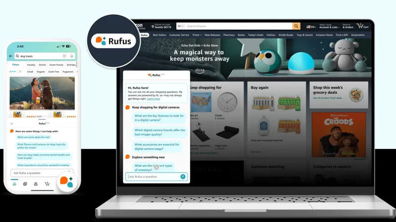Amazon's AI Personal Shopper Shares Ads with Advice Amazon's AI Personal Shopper Shares Ads with Advice